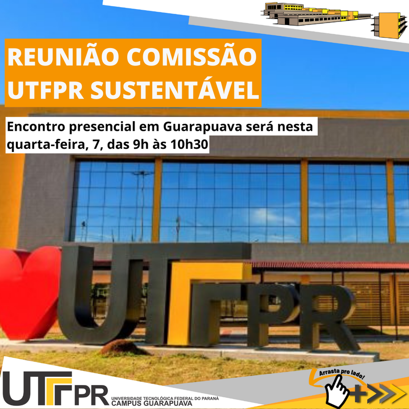Hoje E Amanhã Tem Atividades Da Comissão Utfpr Sustentável