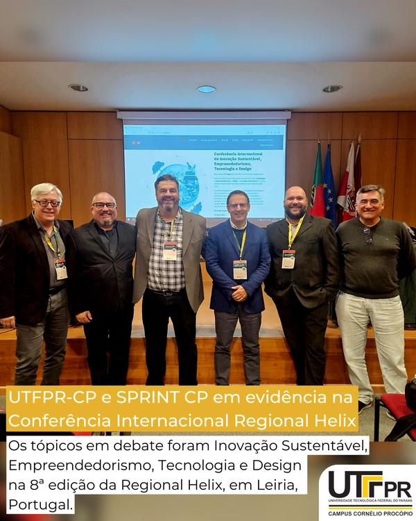 Utfpr Cp E Sprint Cp Se Destacam Na 8ª Edição Da Conferência
