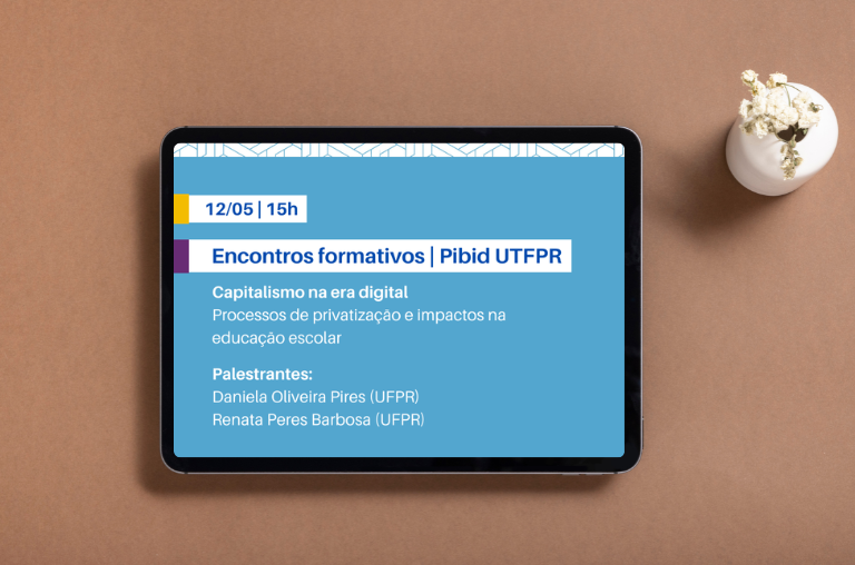 Utfpr Realiza Live Do 2º Encontro Formativo Do Pibid No Dia 12 De Maio