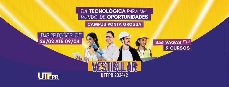 Abertas As Inscrições Para O Vestibular Utfpr
