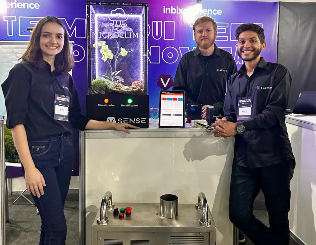 VSense se destaca como empresa incubada na UTFPR Ponta Grossa